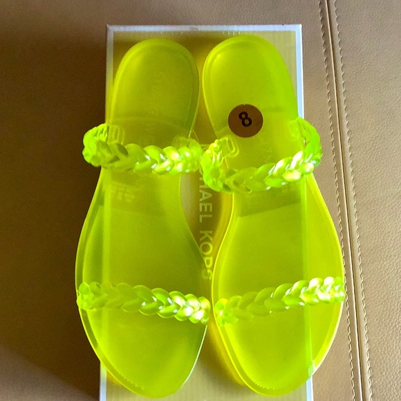 Stuart Weitzman | Shoes | Stuart Weitzman Neon Yellow Sandals | Poshmark